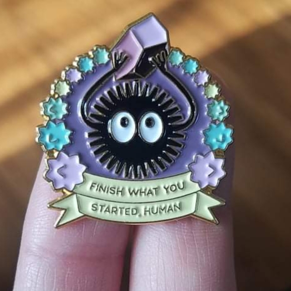 Jewelry | 2 For 13 Studio Ghibli Soot Sprite Enamel Pin | Poshmark